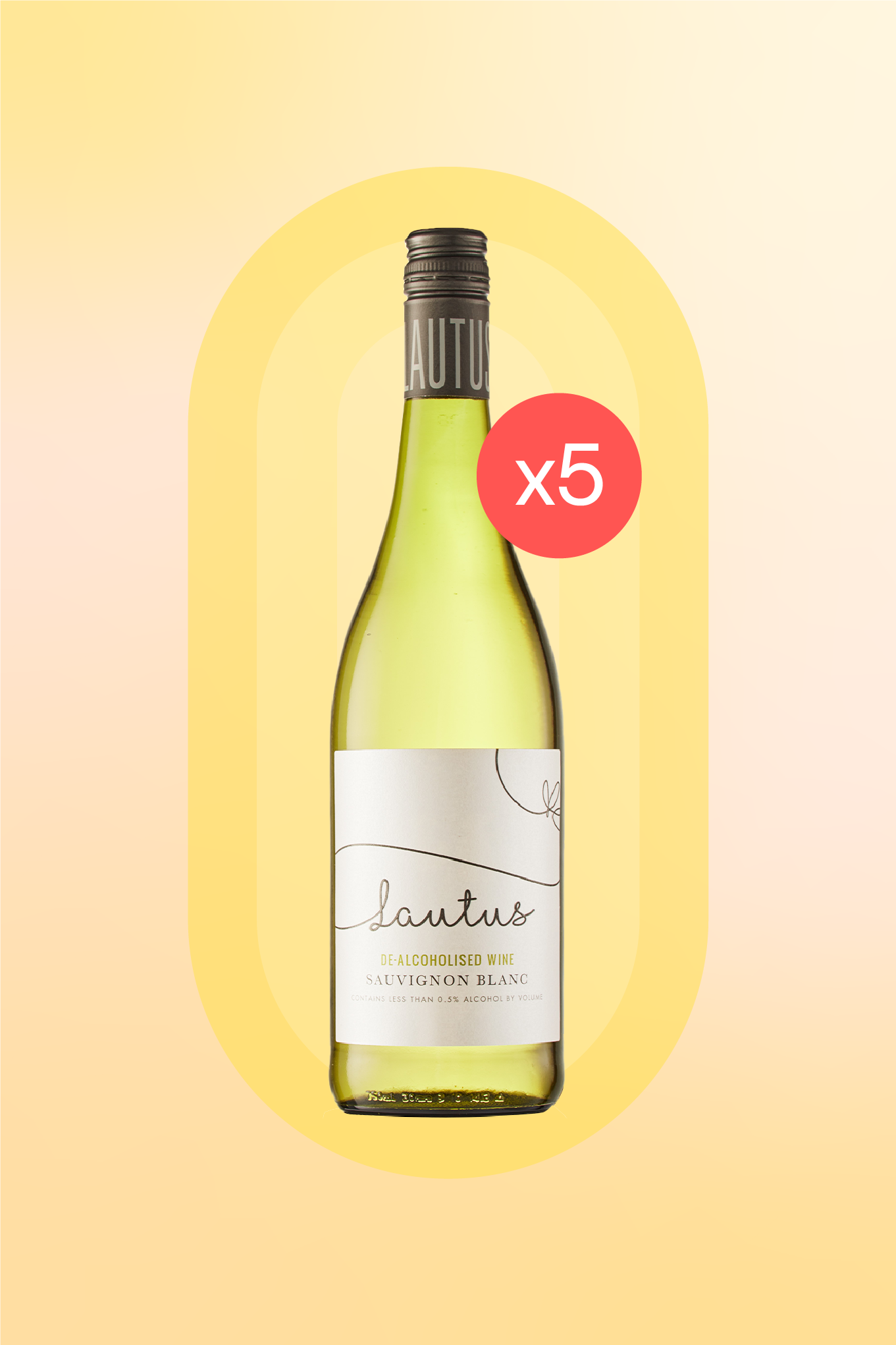 Lautus Sauvignon Blanc Bundle (5-Pack) · No & Low